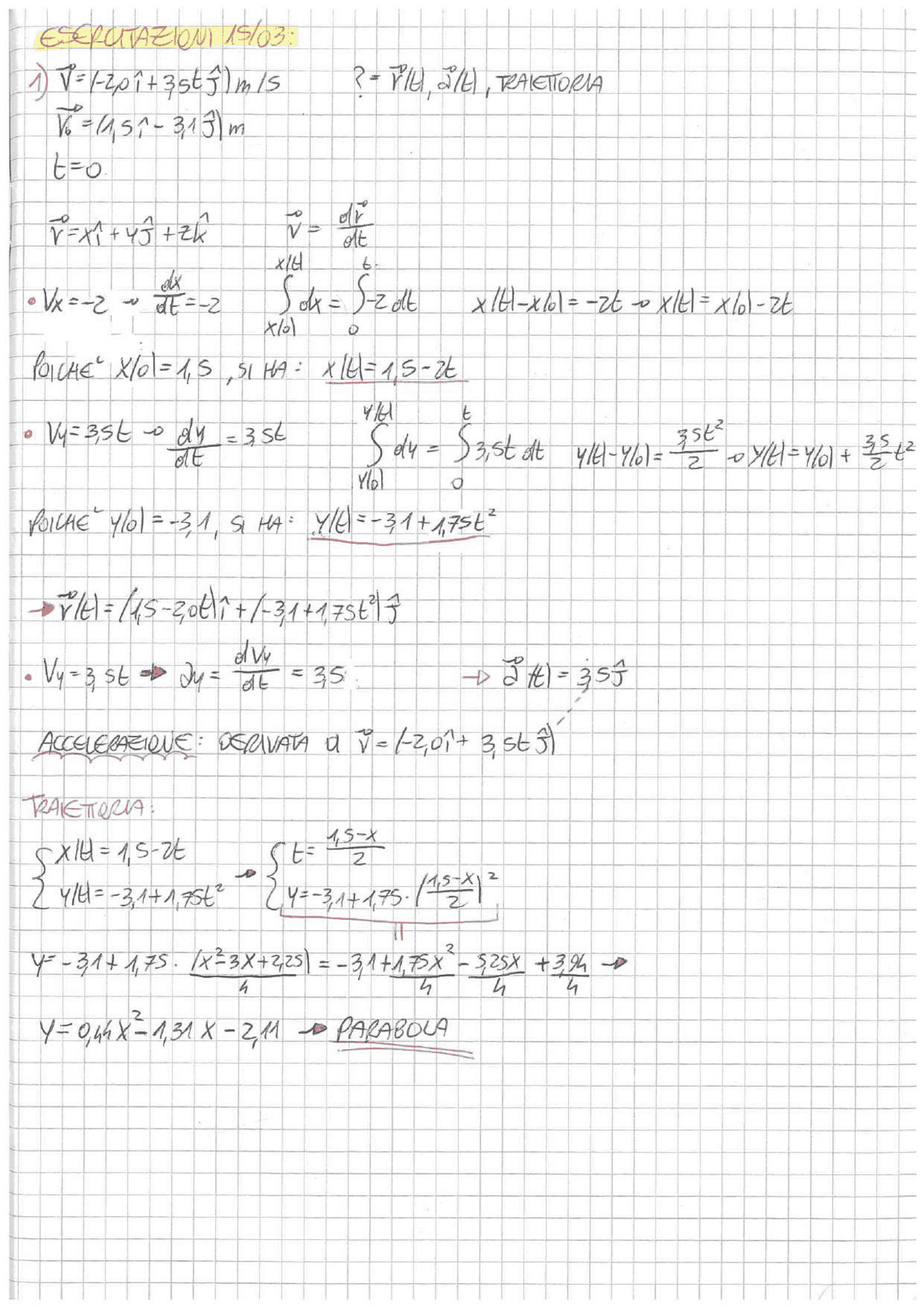 Esercitazioni Fisica Sperimentale (9CFU, Ingegneria) | Appunti di Fisica Sperimentale | Docsity