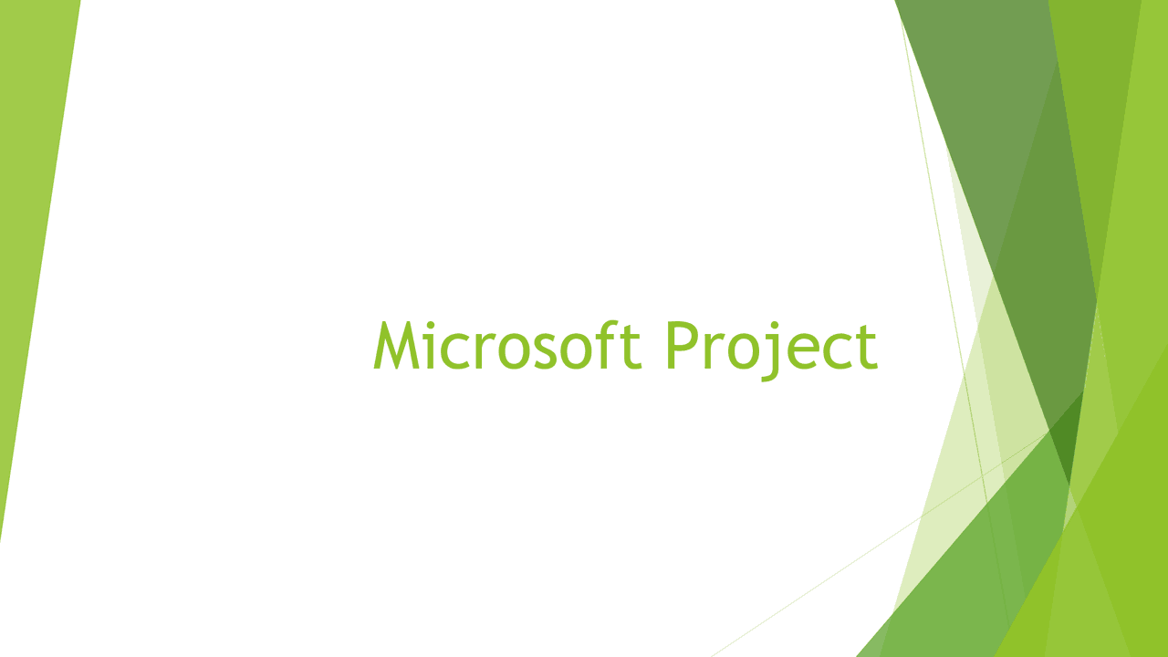 Microsoft Project | Resúmenes de Derecho | Docsity