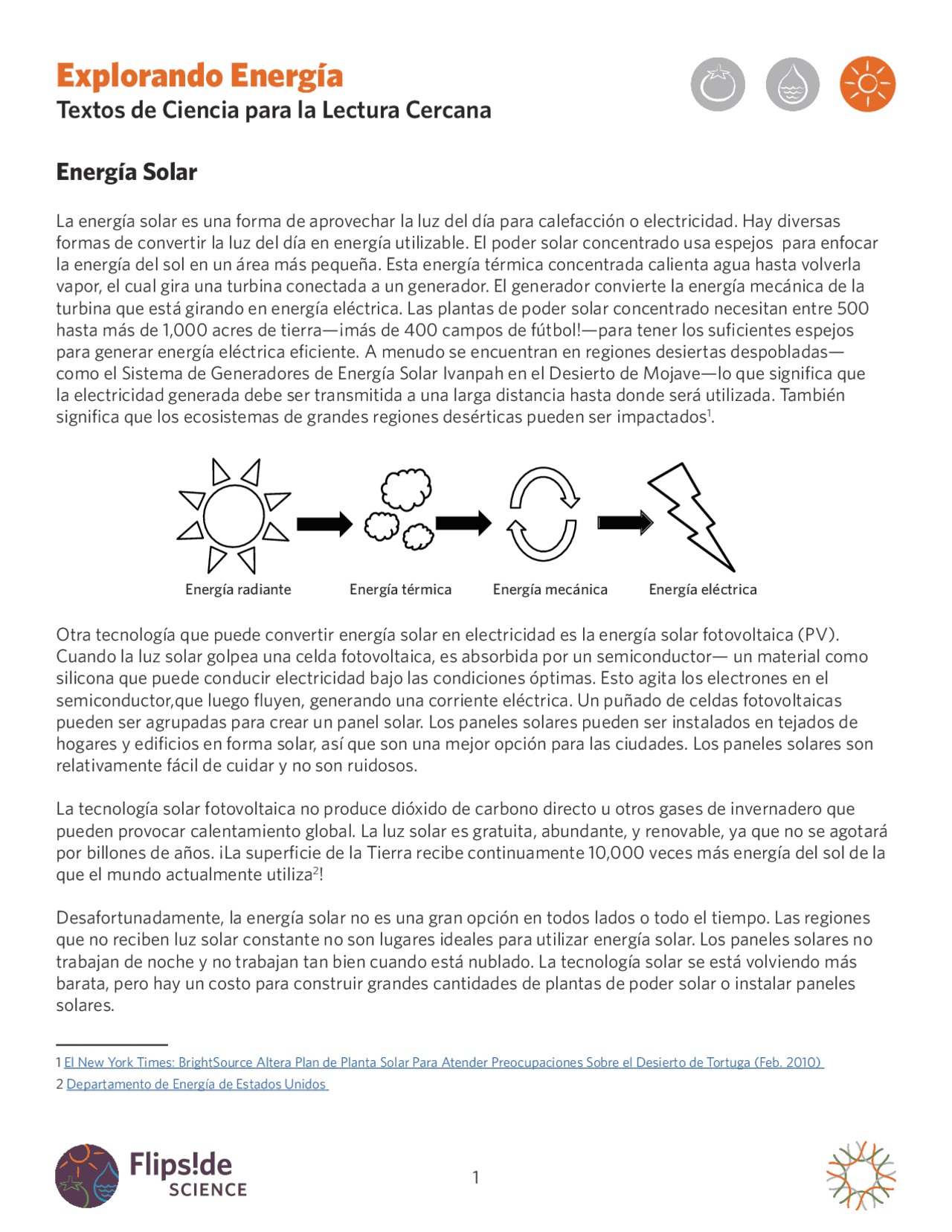 Explorando Energía Apuntes De Tecnología Docsity