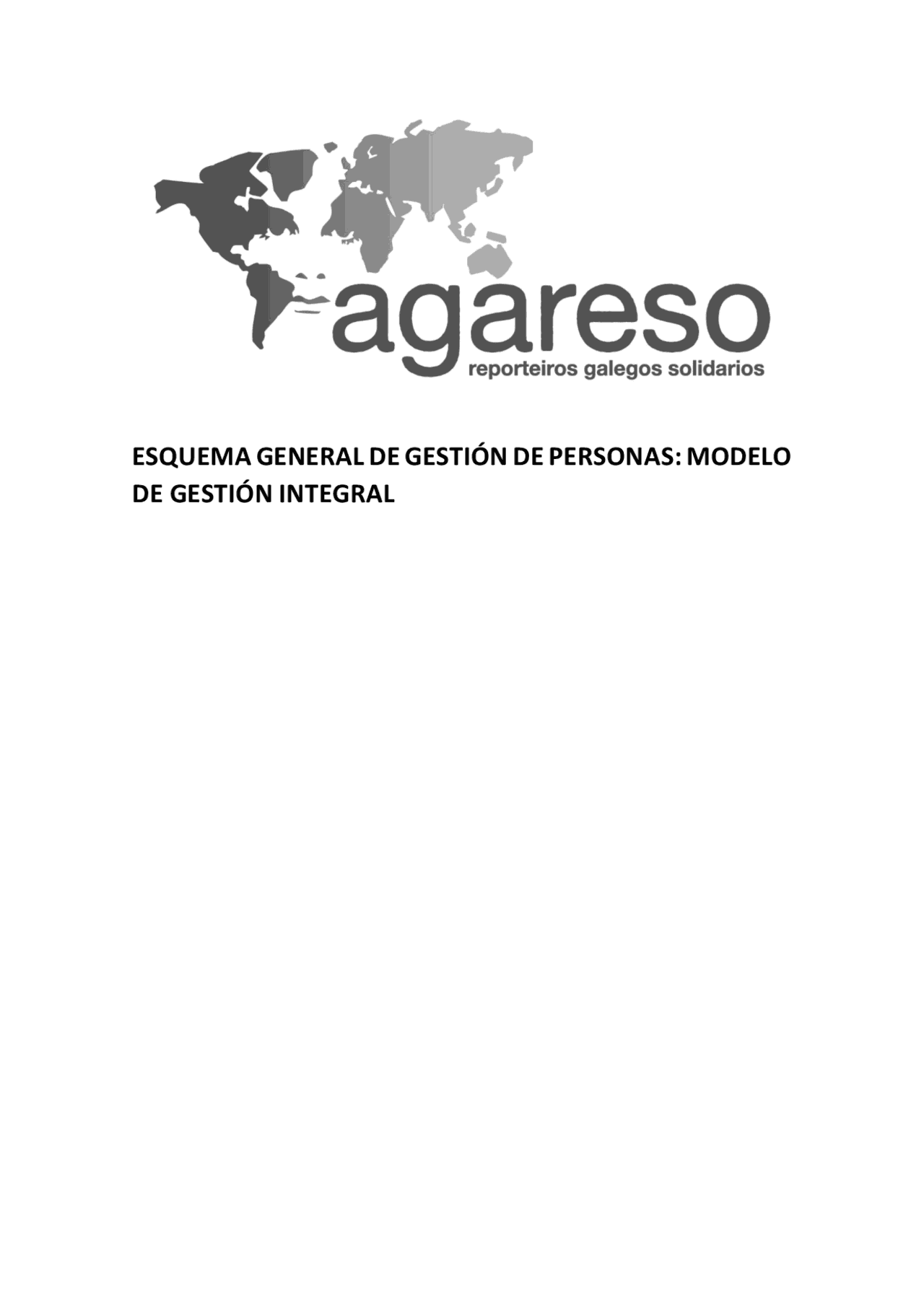 ESQUEMA GENERAL DE GESTIÓN DE PERSONAS | Exams of Communication | Docsity