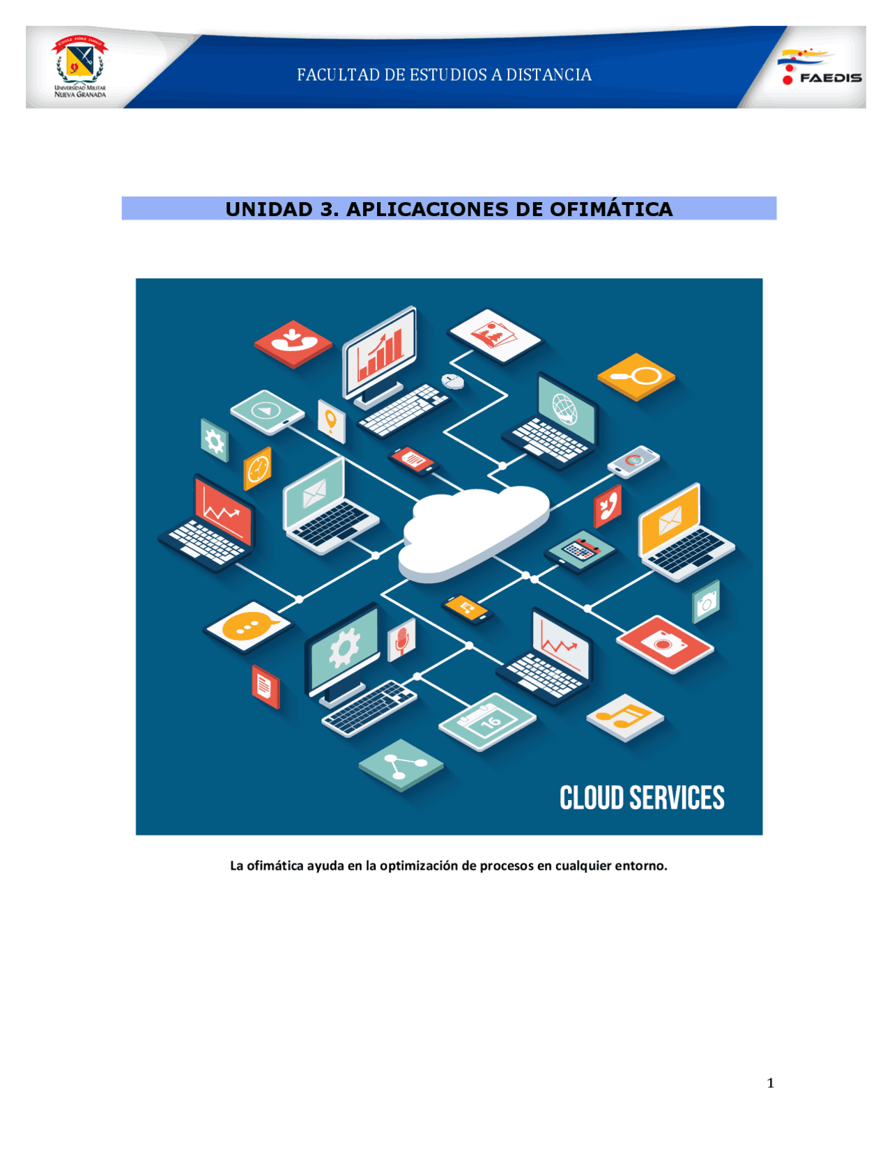 UNIDAD 3. APLICACIONES DE OFIMÁTICA | Ejercicios de Cálculo | Docsity