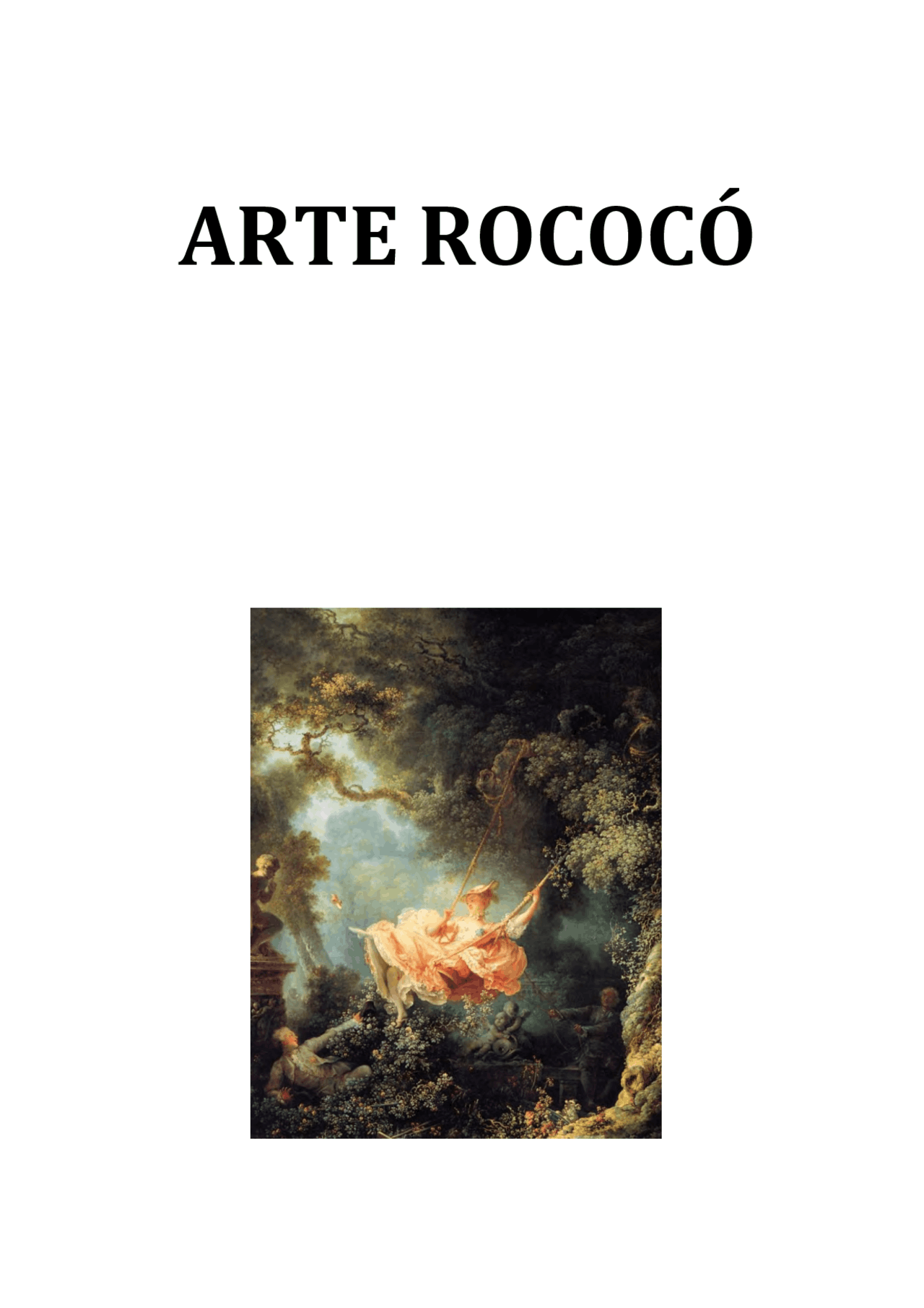 Arte RococÓ Diapositivas De Arte Docsity