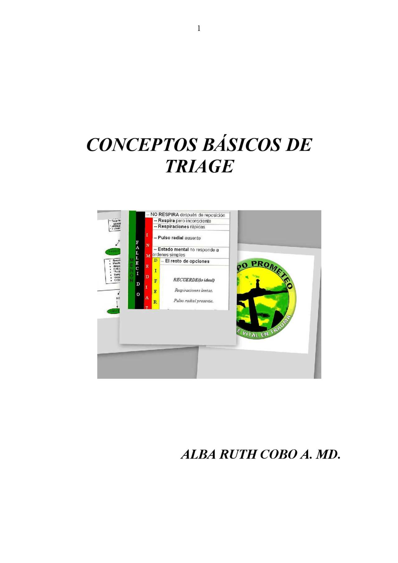 Conceptos BÁsicos De Triage Exámenes De Materiales Docsity