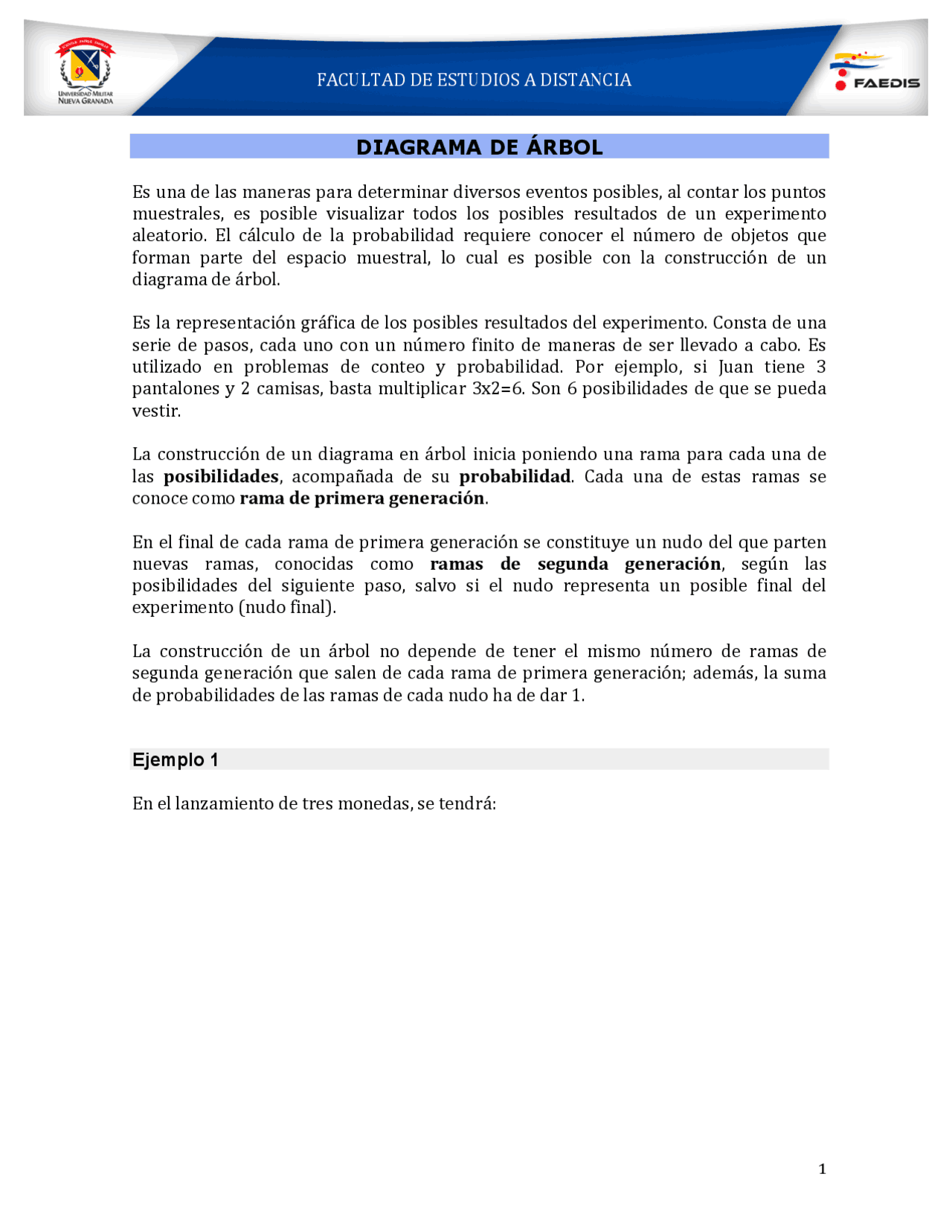Diagrama De Árbol Resúmenes De Cálculo Docsity