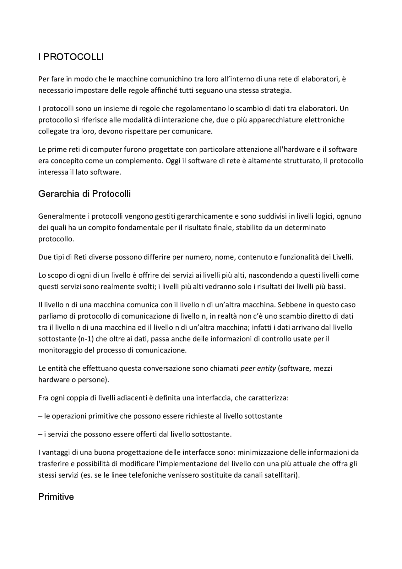 Appunti Informatica Sintesi Del Corso Di Fondamenti Di Informatica