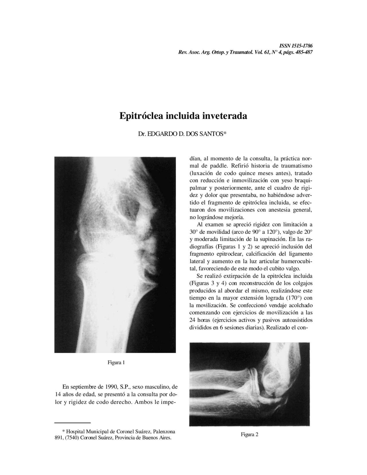 Epitroclea incluida inveterada | Monografías, Ensayos de Historia | Docsity