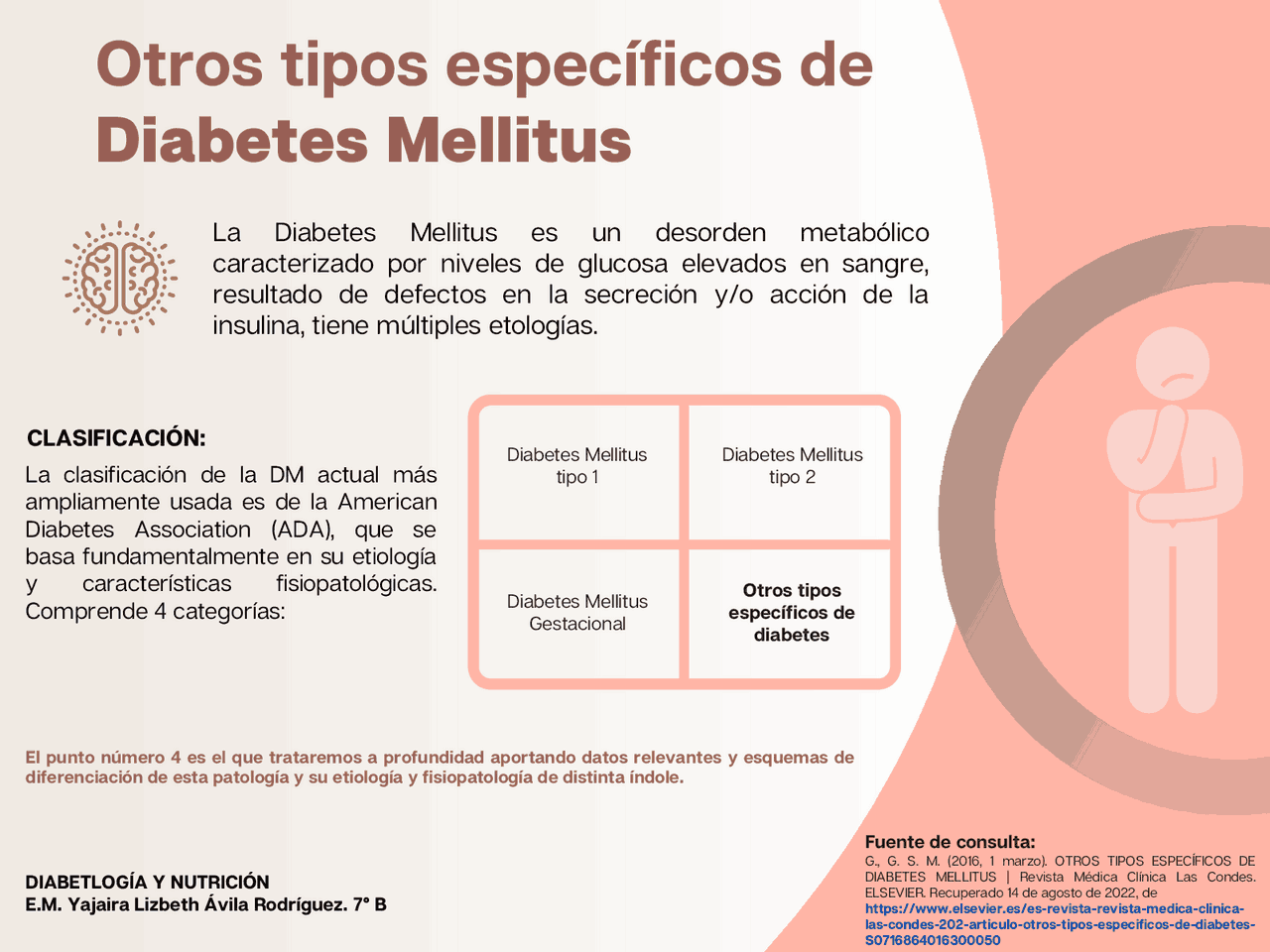 Otros tipos específicos de Diabetes Mellitus | Esquemas de Nutrição ...