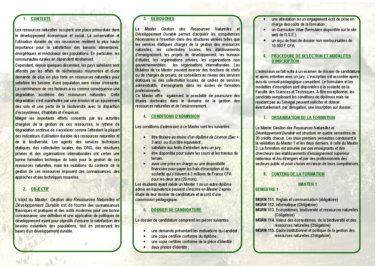 Environmental management | Cheat Sheet Environmental Science | Docsity