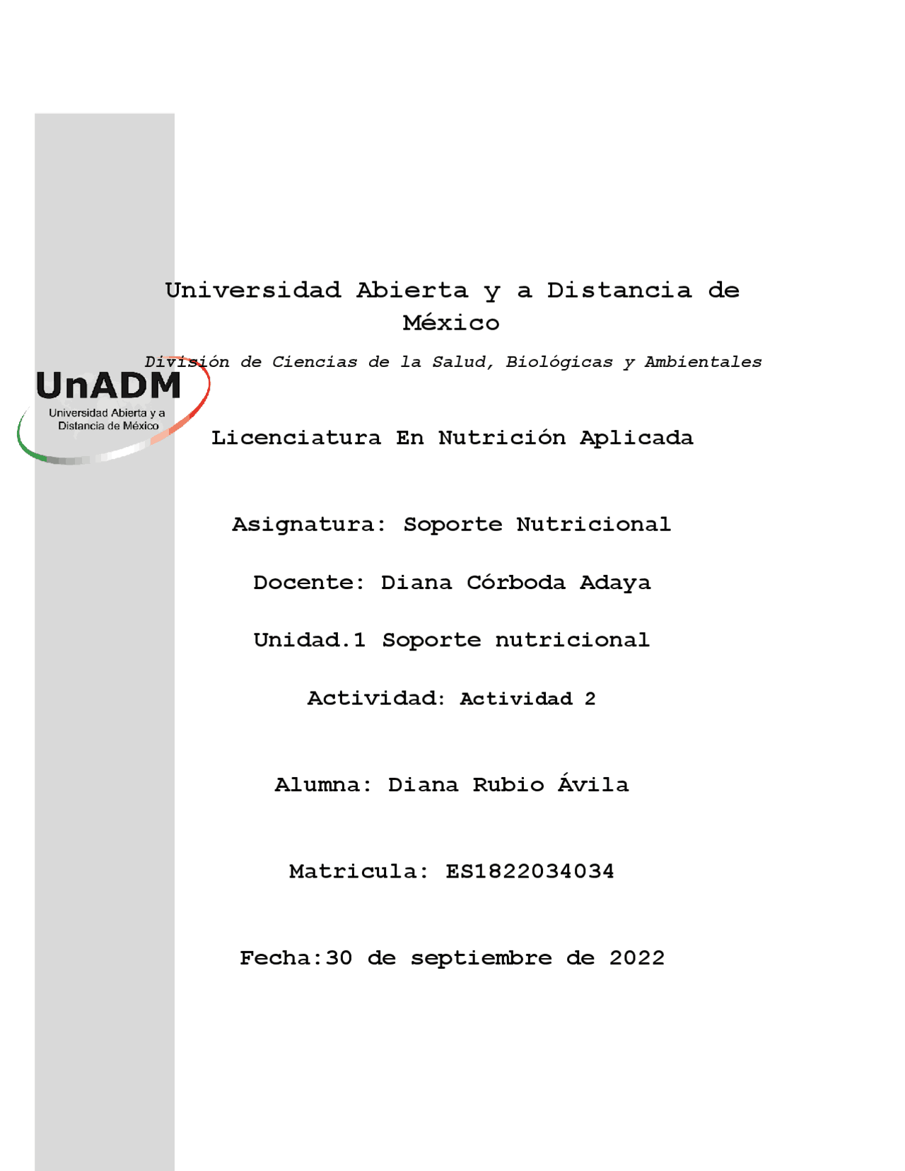 Algoritmos De Desnutricion Apuntes De Nutrición Docsity