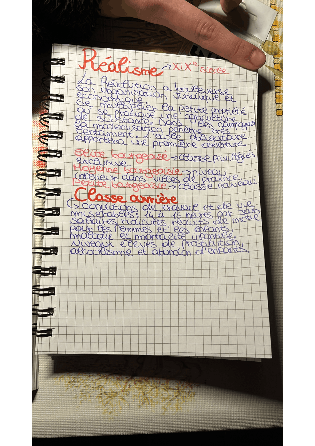 Appunti Realismo Francese Appunti Di Francese Docsity