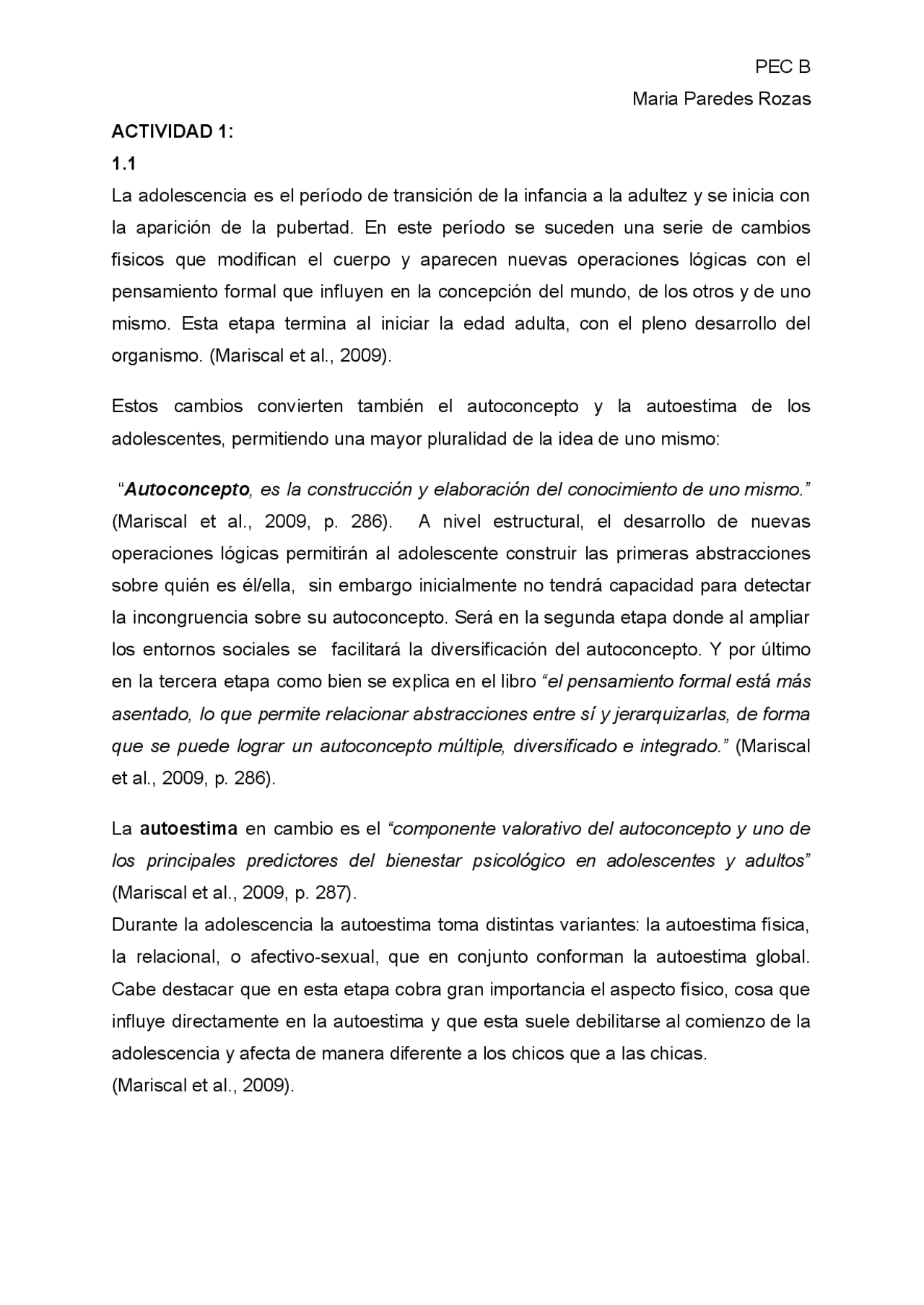 Pec 1 Psicología Social Ejercicios De Psicología Social Docsity