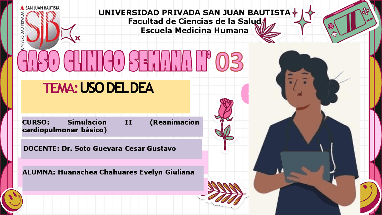 Uso del dea caso clinico sem 3 | Esquemas y mapas conceptuales de ...