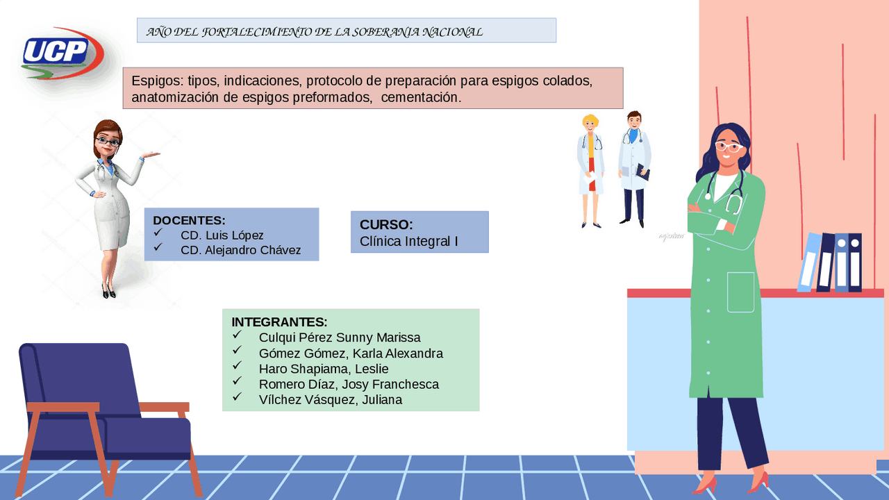 Espigos: tipos, indicaciones, protocolo de preparación para espigos ...