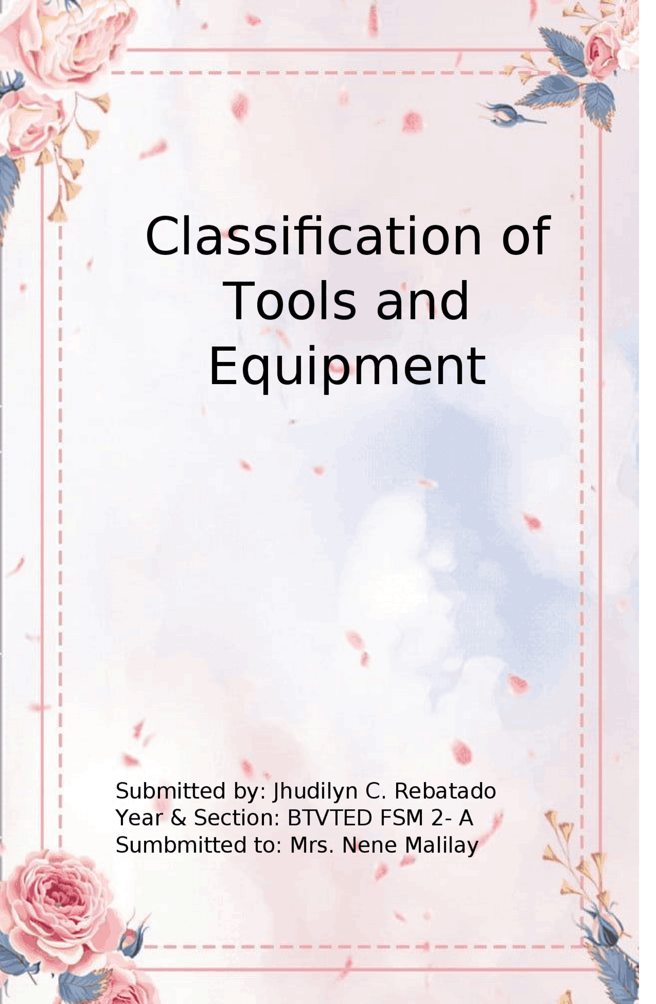 Tools and equipment in kitchen, and their uses | Assignments English ...