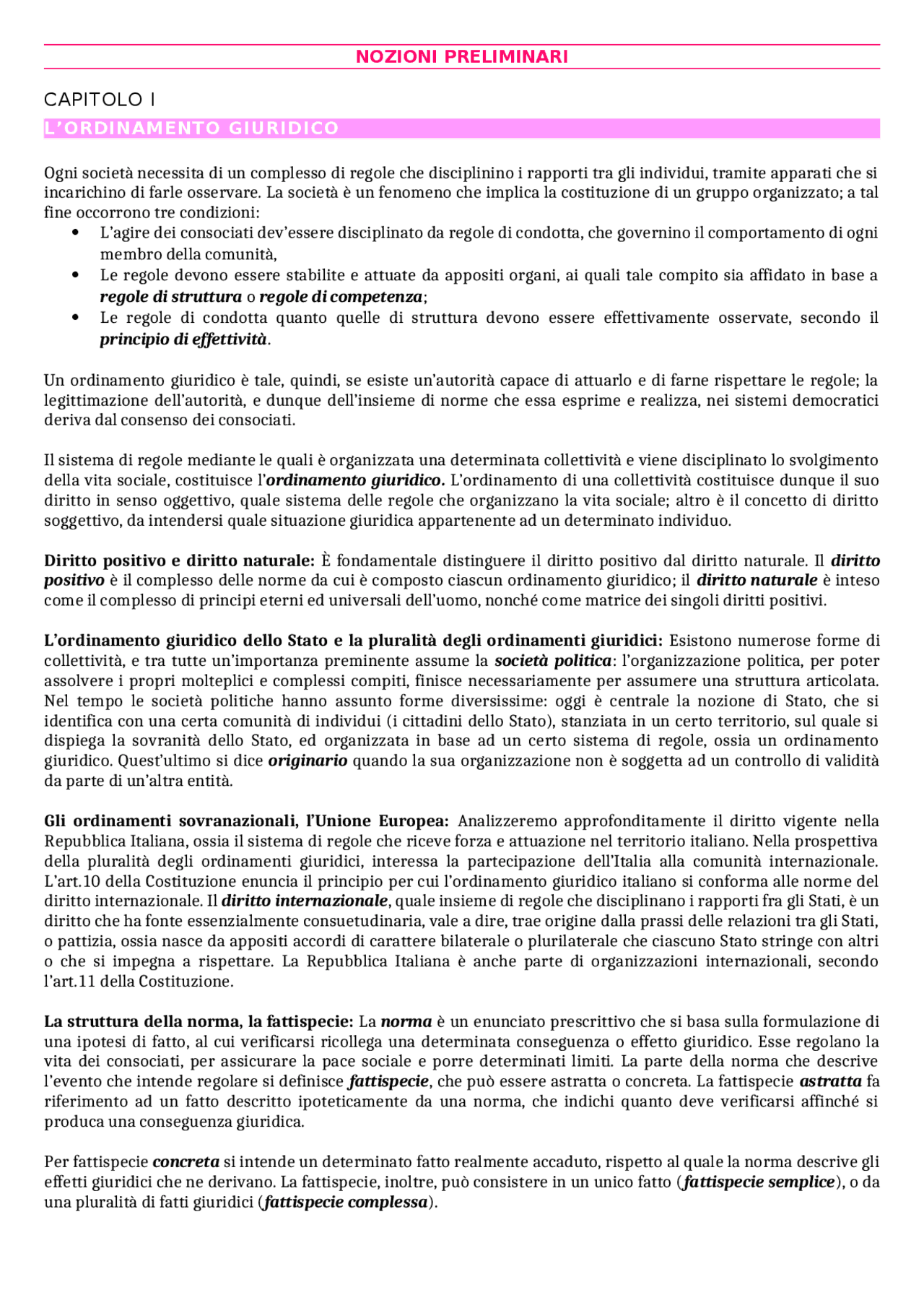 Riassunto Diritto Privato Schemi E Mappe Concettuali Di Diritto