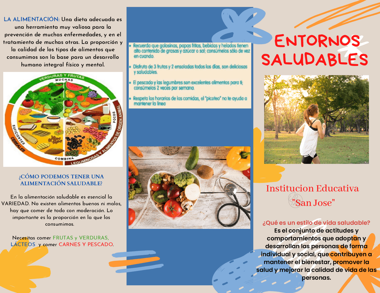 Exposición En Colegios Ejercicios De Nutrición Docsity