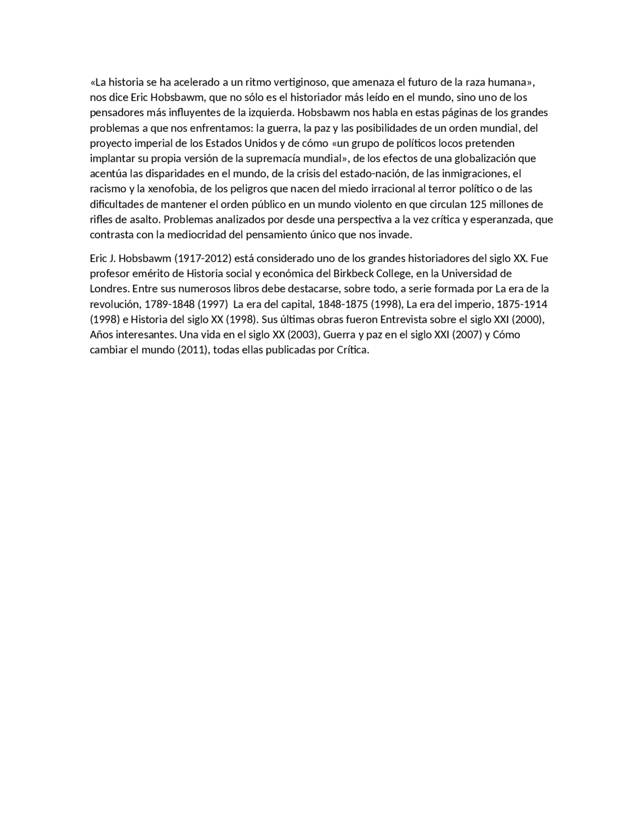 Enzo Traverso Guerra Y Paz Apuntes De Historia Docsity