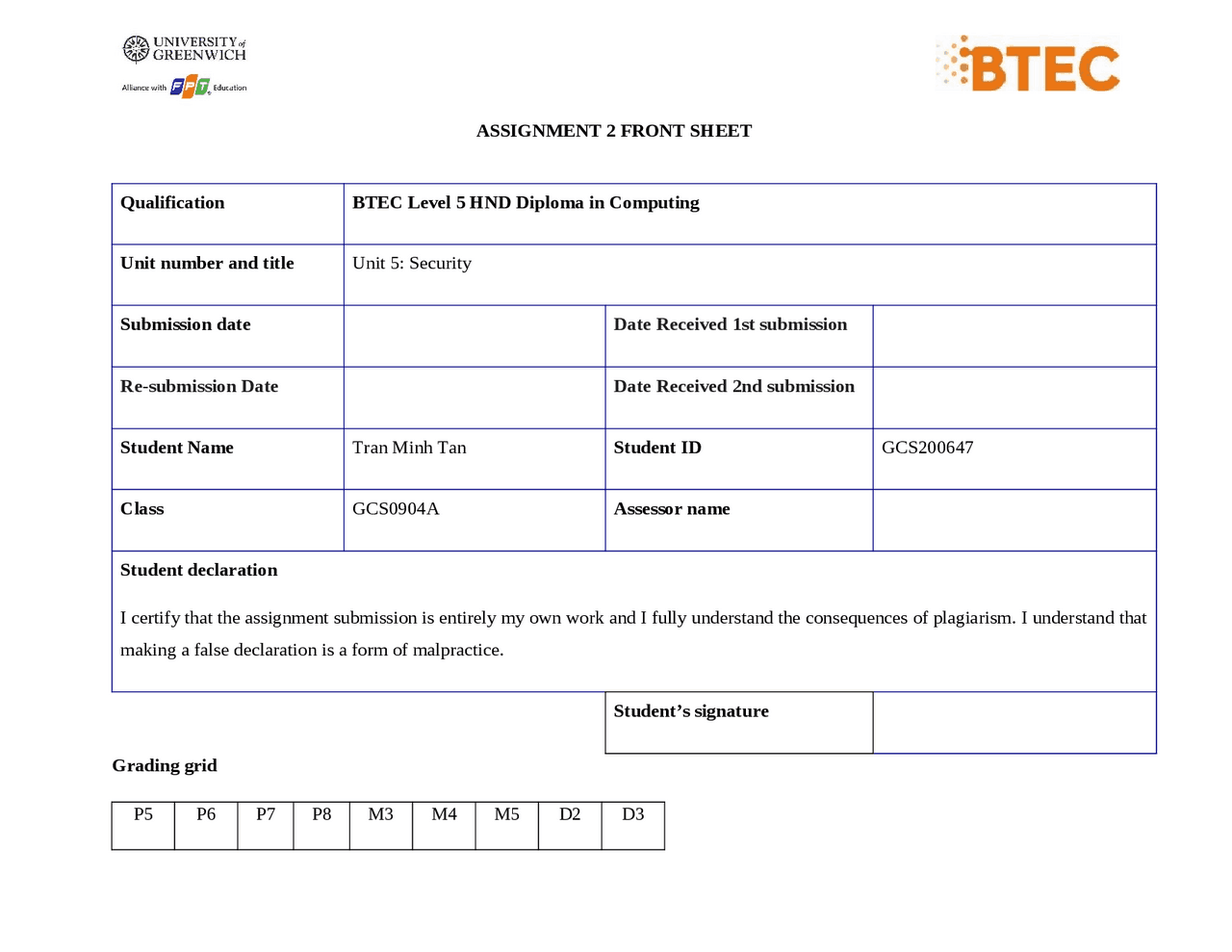 Security Assignment 1 | Study Guides, Projects, Research Network security | Docsity