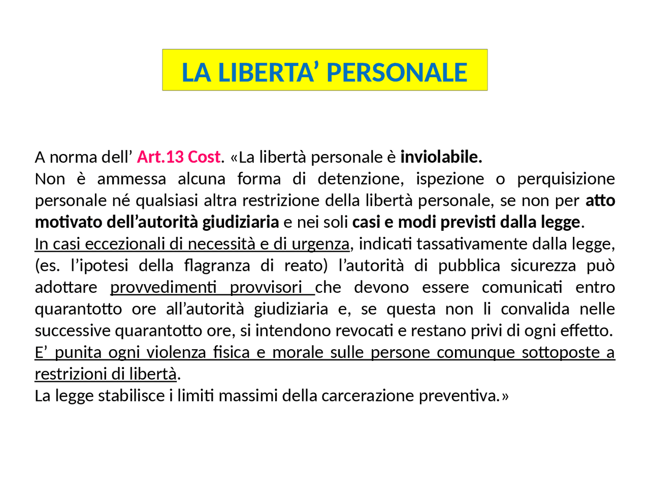 Power Point Art 5 Della Costituzione Italiana Slide Di Diritto Docsity