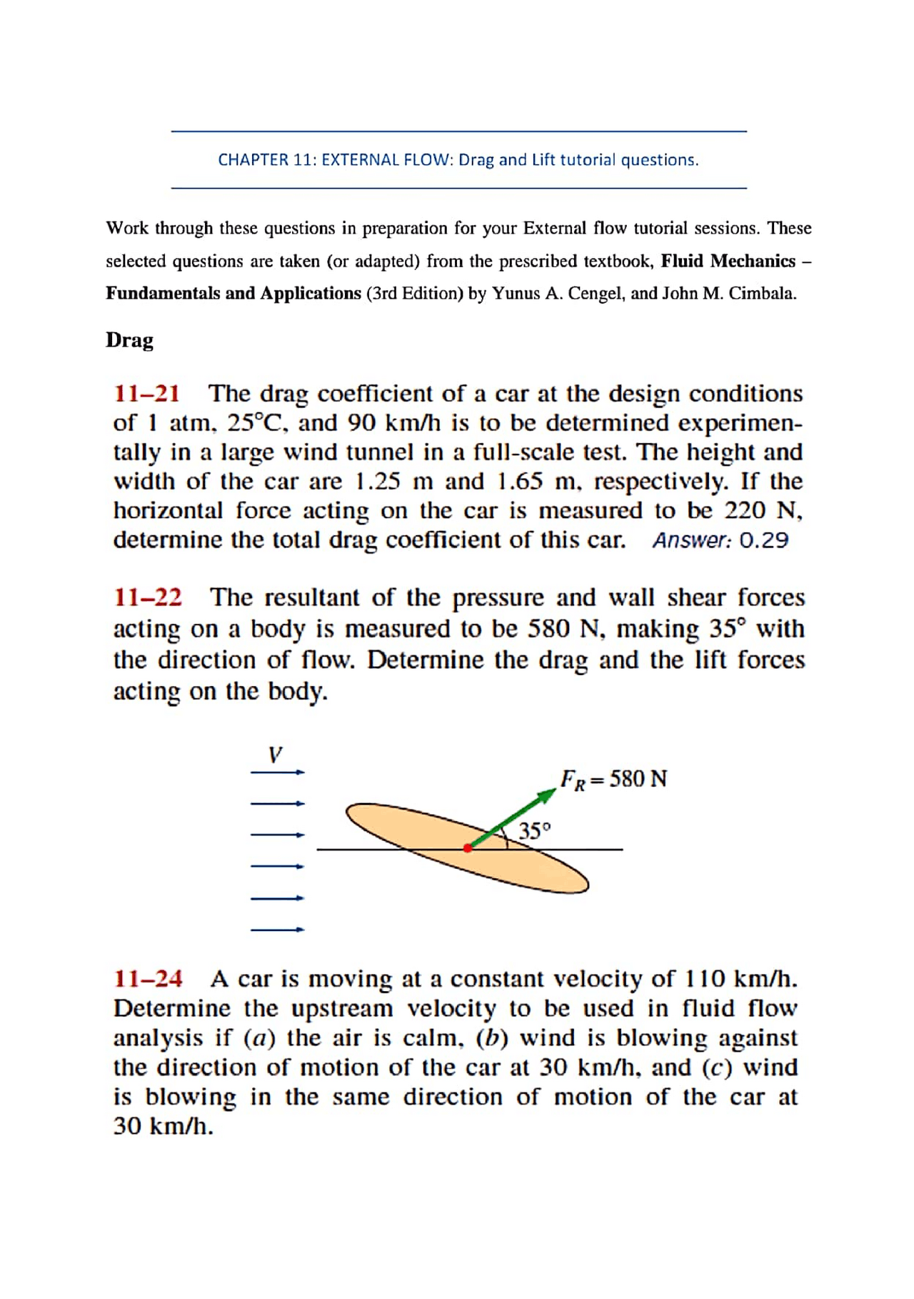 Tutorial For Hydraulic Machines Assignments Hydraulics Docsity