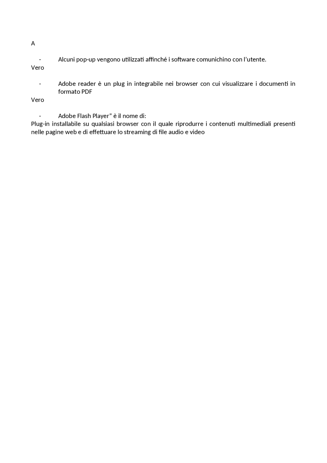 Eipass 7 Moduli User Risposte Modulo 2 Prove Desame Di Informatica