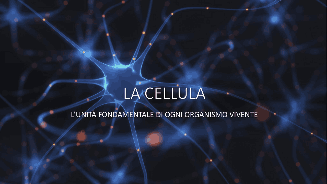Power Point Sulla Cellula Slide Di Biologia Docsity