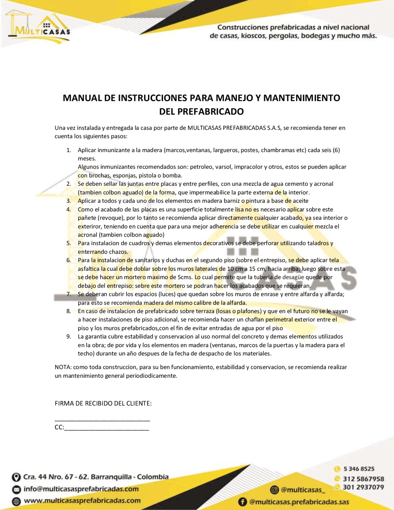 Manual De Instrucciones Momentaneo Monografías Ensayos De