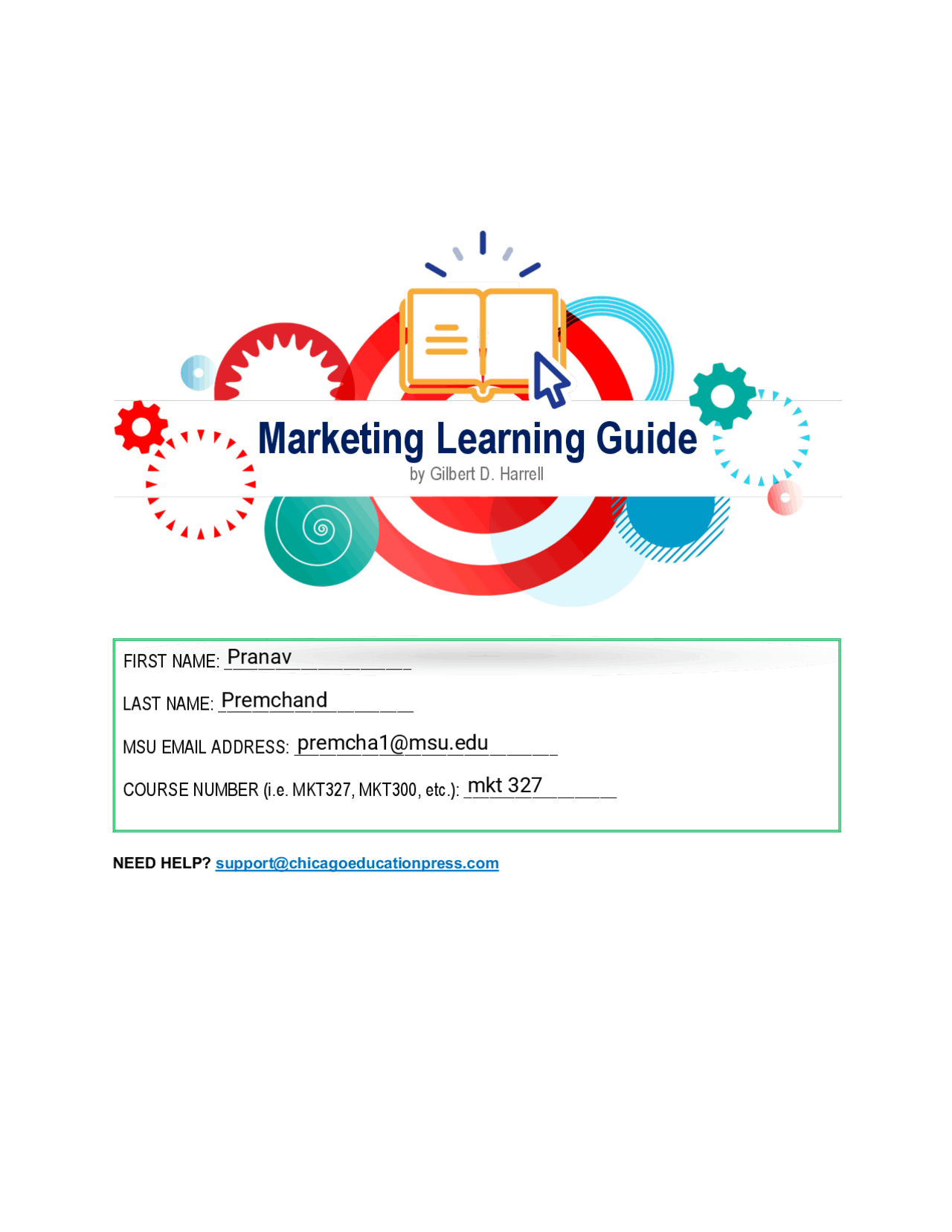 Marketing guided notes | Exercises Marketing | Docsity