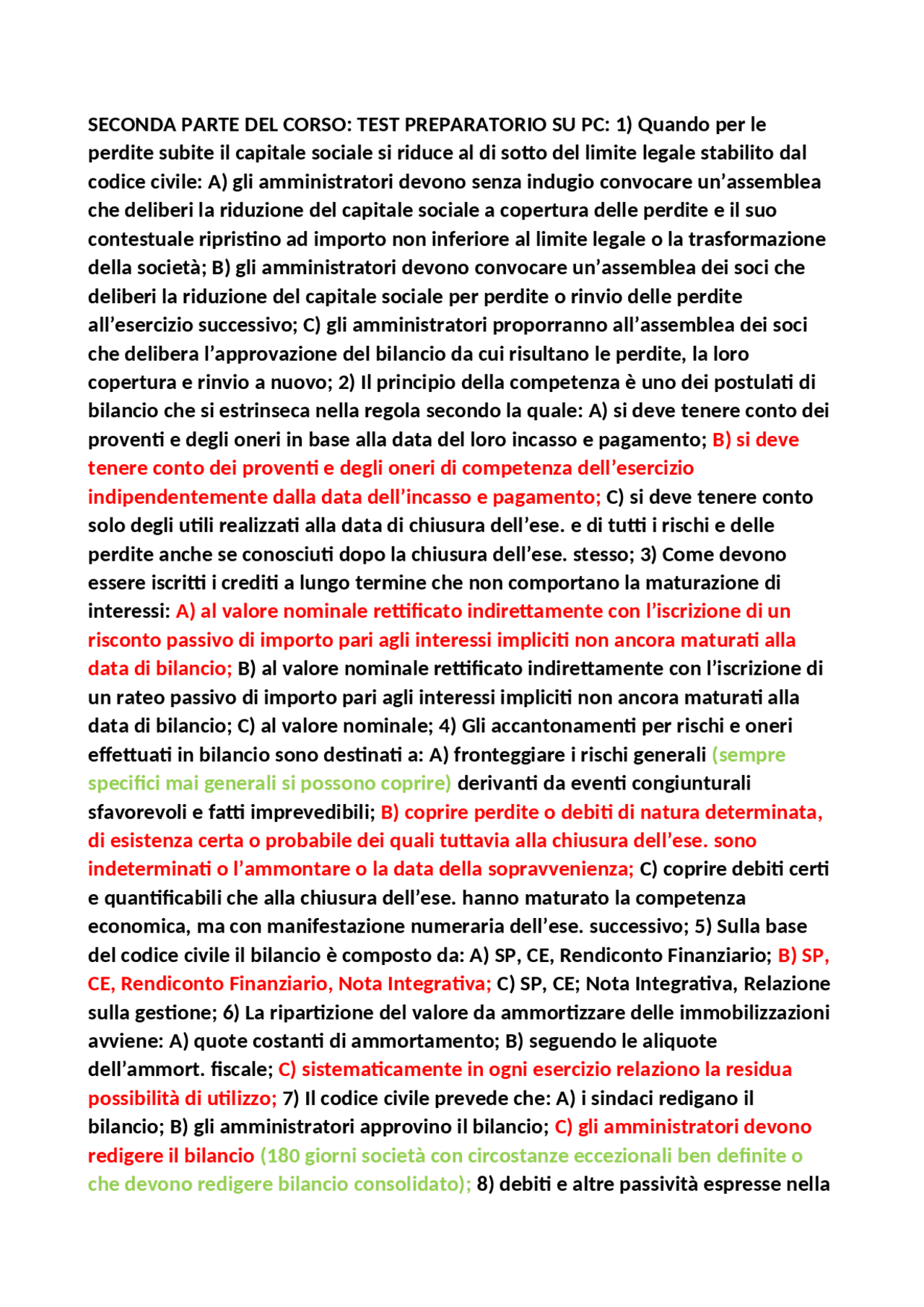 Sbobina Revisione Aziendale Appunti Di Revisione Aziendale Docsity