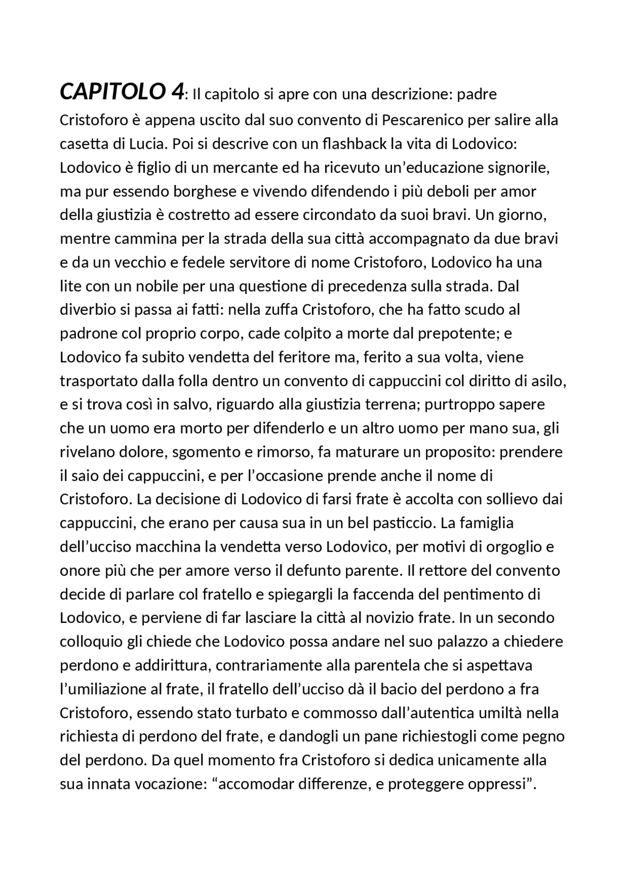 I Promessi Sposi Appunti Di Lingue E Letterature Classiche