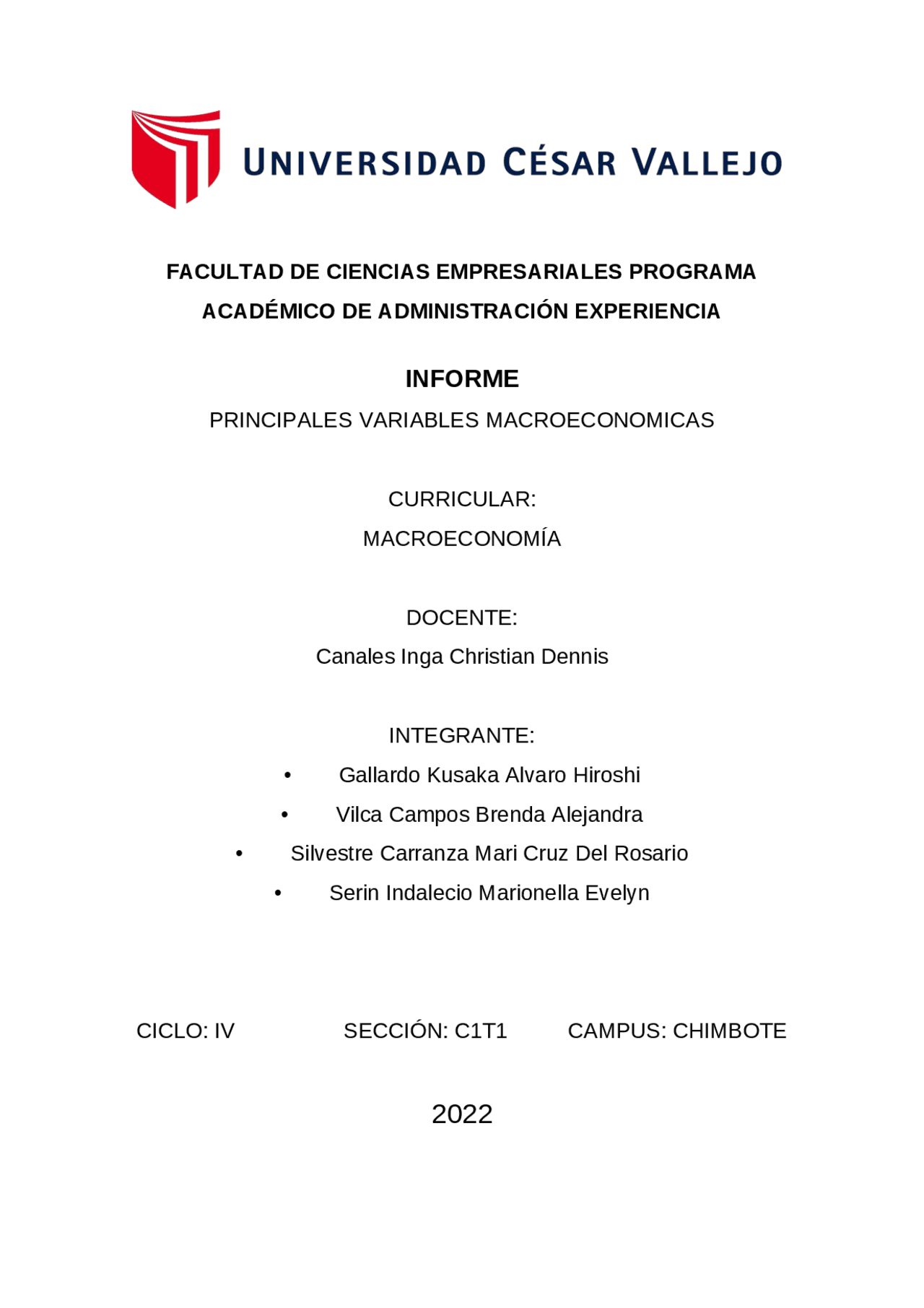 Introducción a la Macroeconomía: Deuda Externa, Desempleo, Inflación y Tipo de Cambio - Pr ...