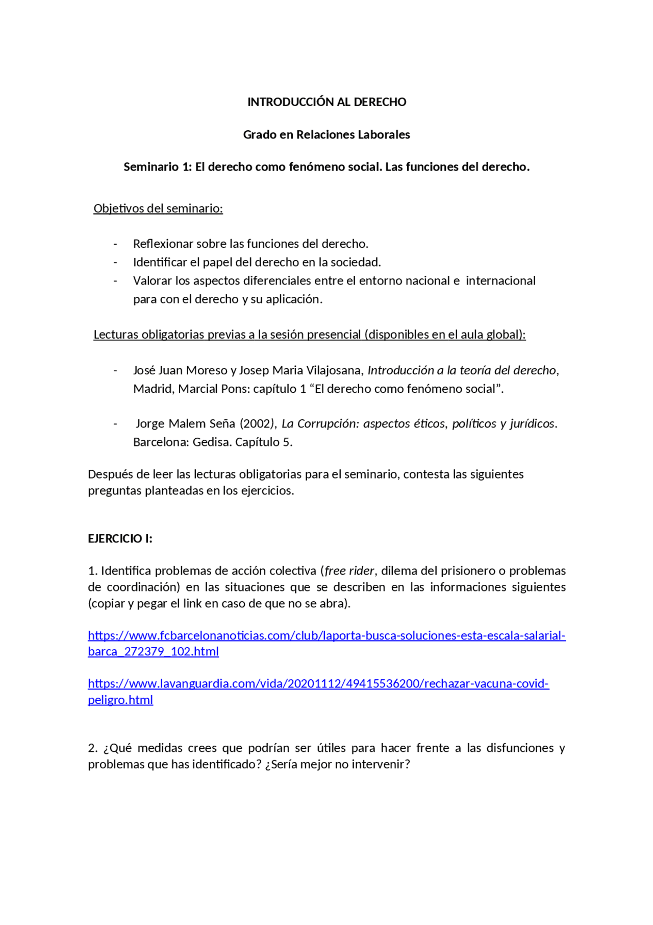 Son Apuntes De La Introducción Al Derecho Upf Tema1 Resúmenes De