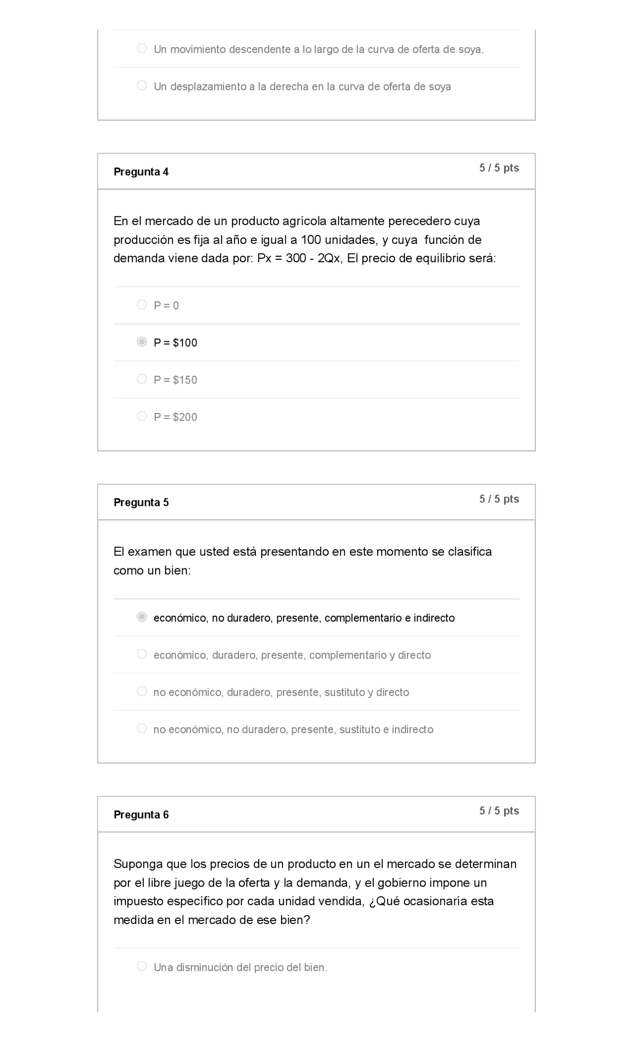 Examenes De Puntos Evaluables Exámenes De Microeconomía Docsity