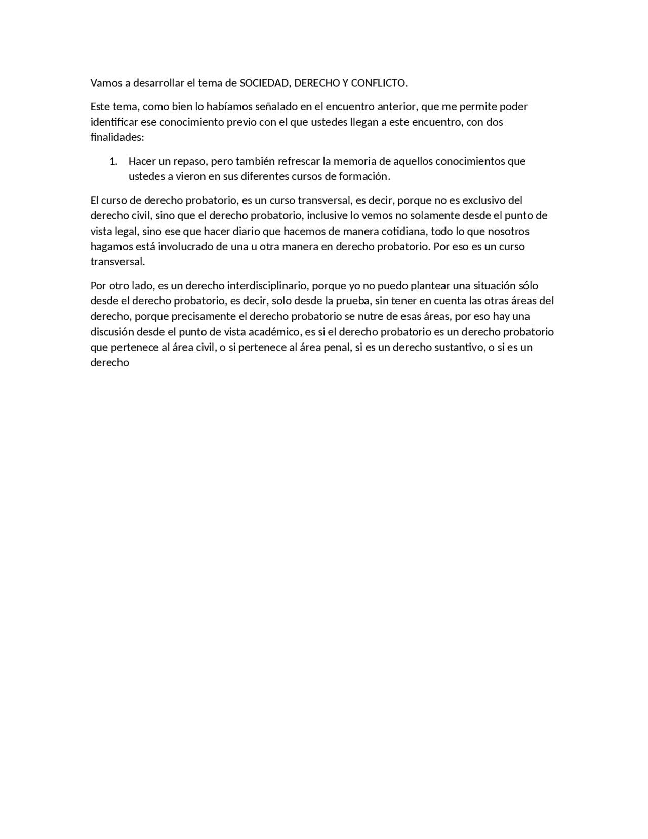 Derecho Probatorio Colombiano Resúmenes De Derecho Común Docsity