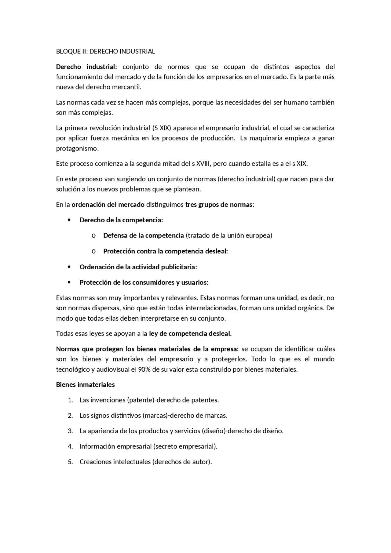 Bloque 2 Primero Ade Ub Resúmenes De Derecho Docsity