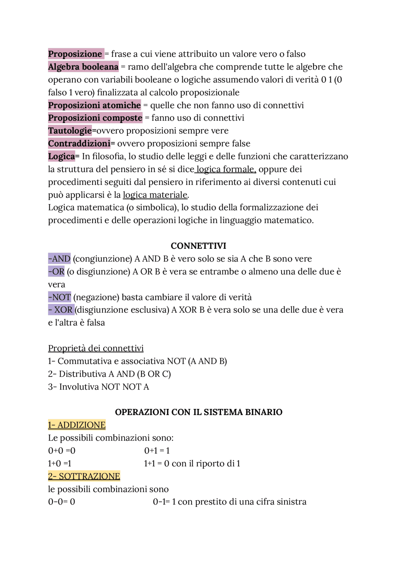 SOrale informatica idoneità | Schemi e mappe concettuali di Informatica Legale | Docsity