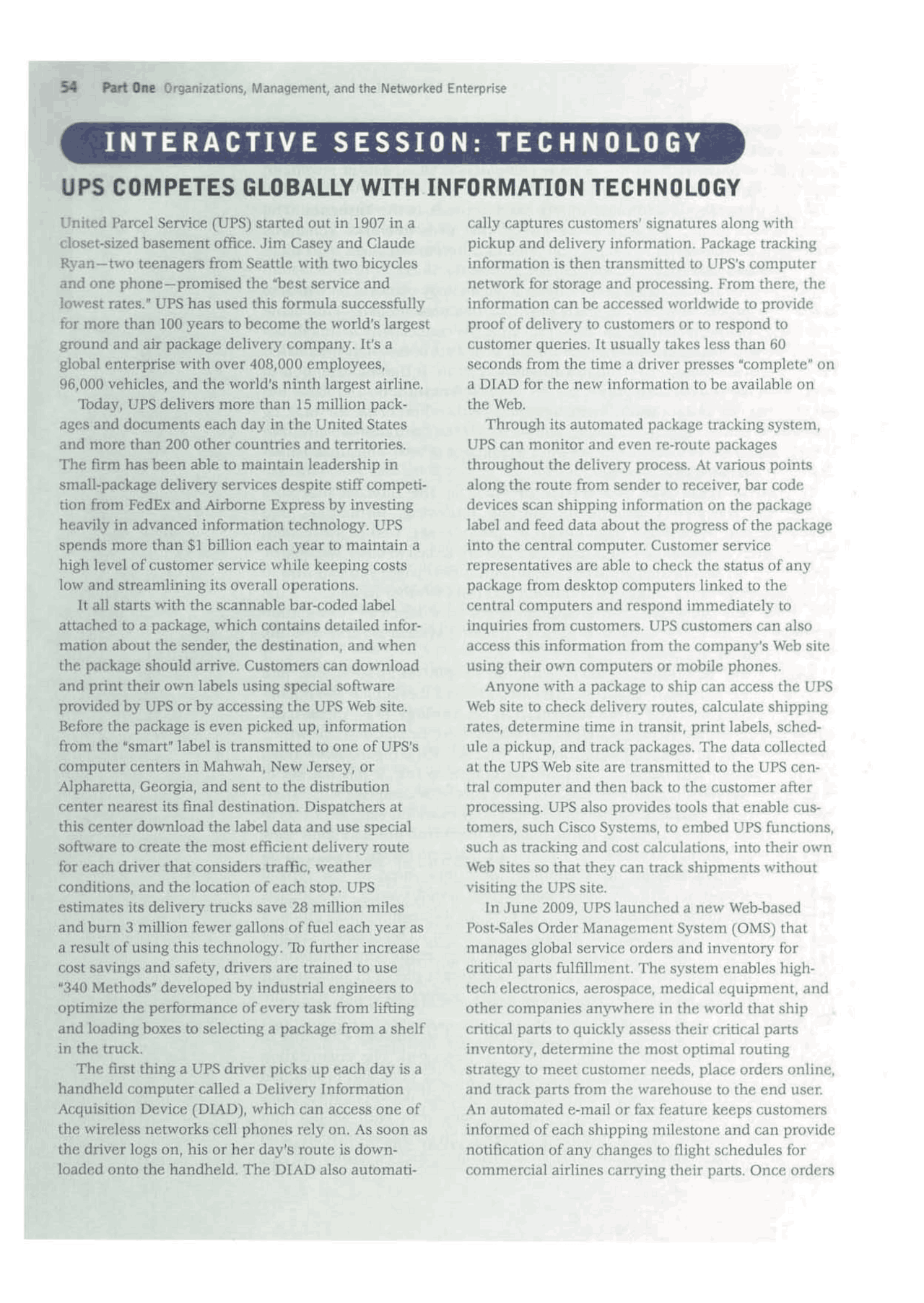 Case study related to your topic | Summaries Computer science | Docsity