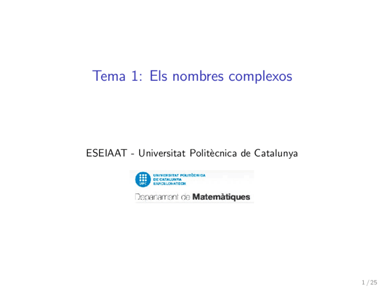 Primer Cuatri Matemáticas L Resúmenes De Matemáticas Docsity