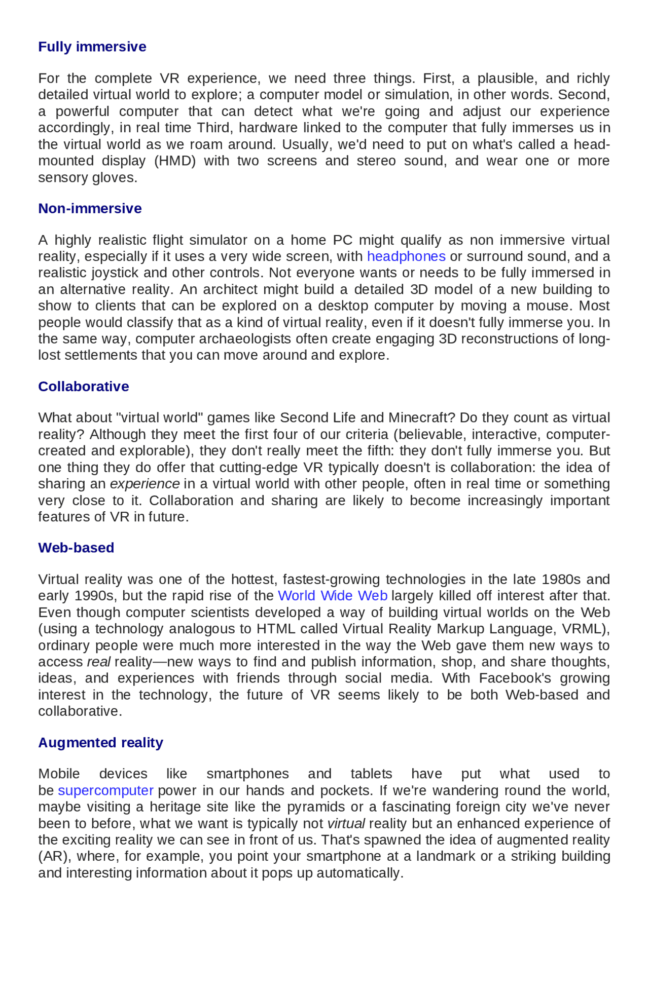 Virtual reality was one of the hottest, fastest-growing technologies in ...