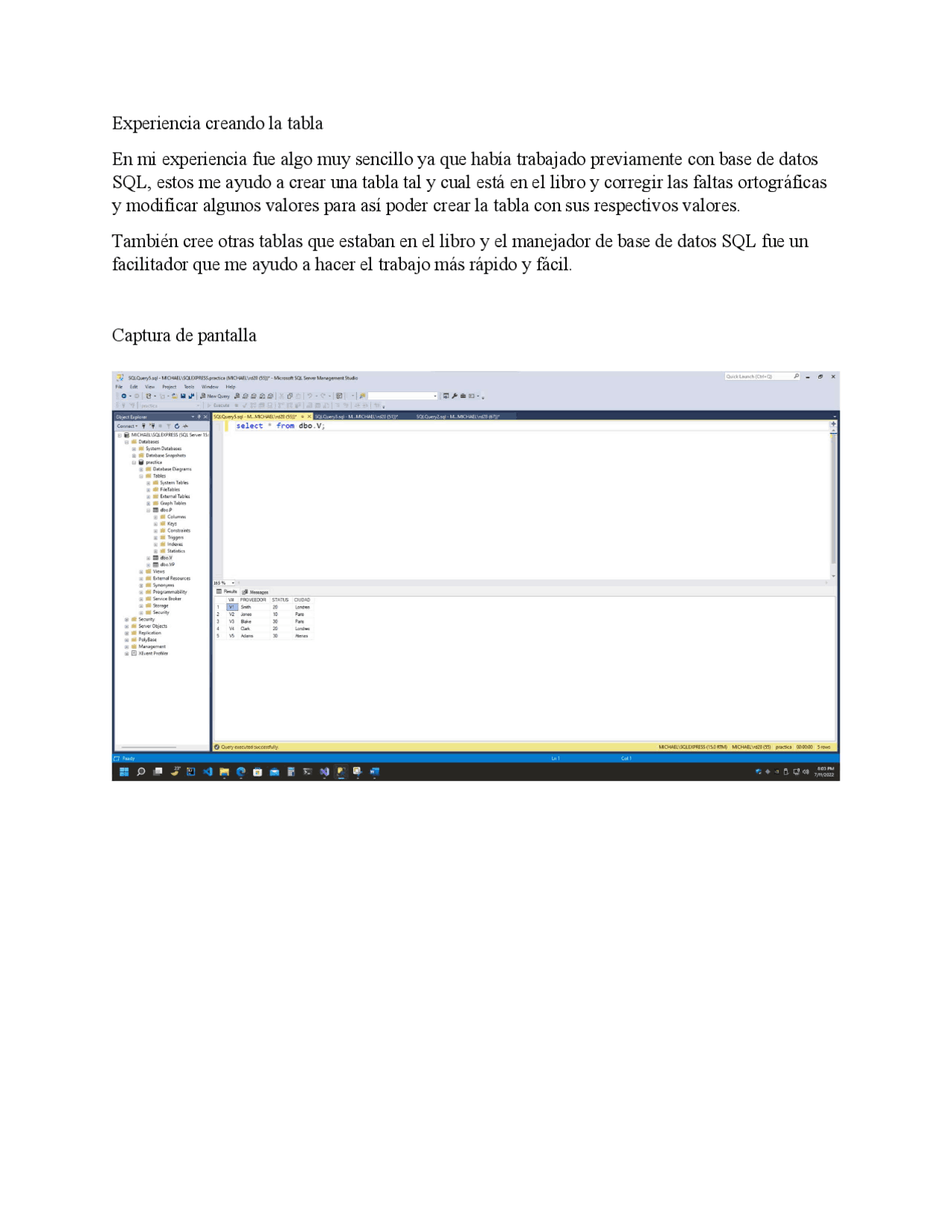 Asignacion De La Semana Apuntes De Informática Docsity
