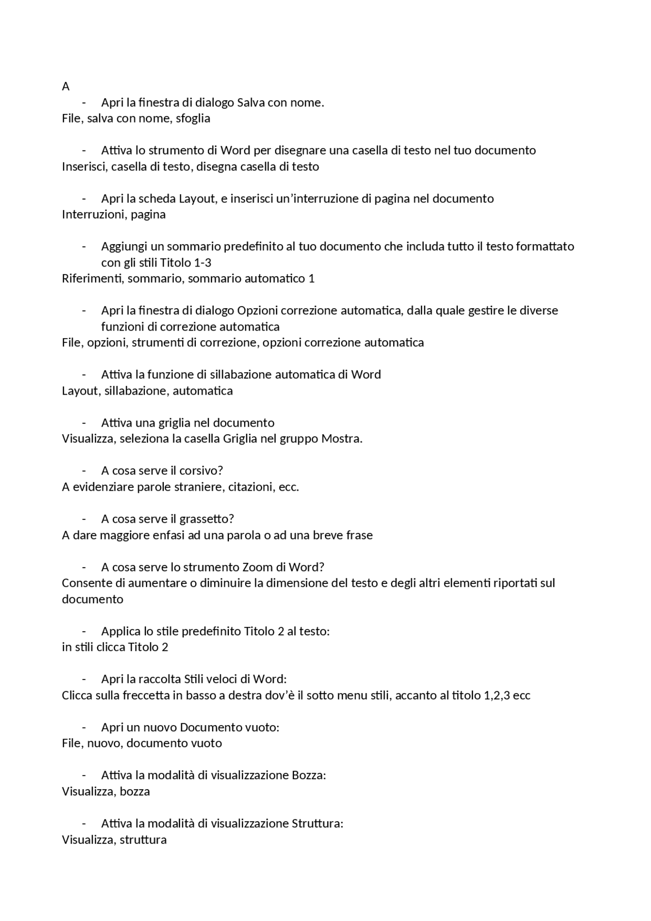 Eipass 7moduli User Risposte Modulo 5 Prove Desame Di Informatica