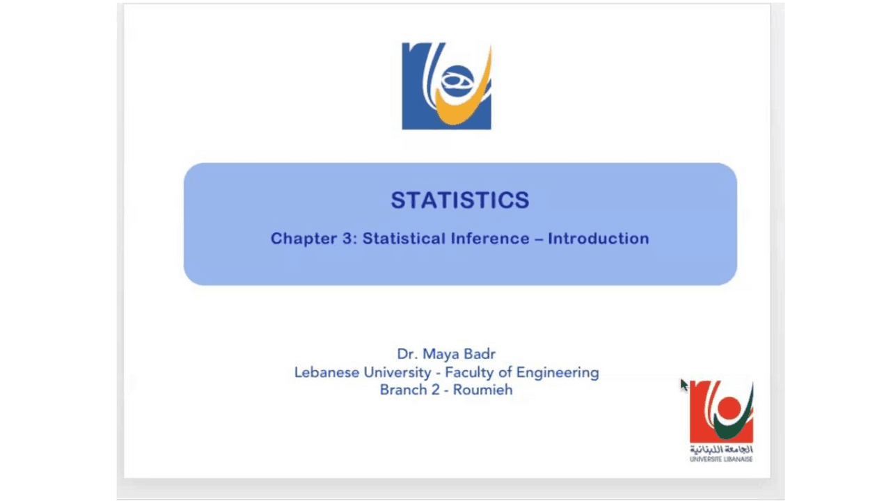 Statistics For Engineering Lecture Notes Statistics Docsity