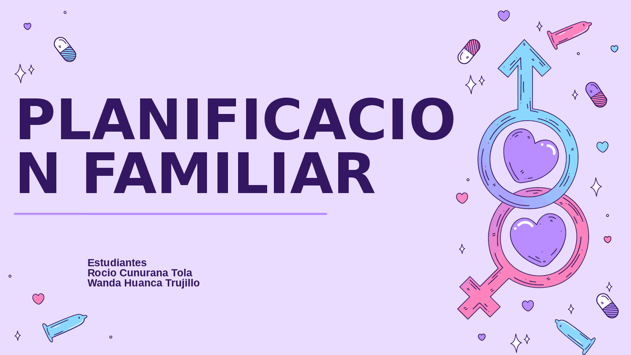 PLANIFICACION FAMILIAR | Esquemas y mapas conceptuales de Biología Humana | Docsity