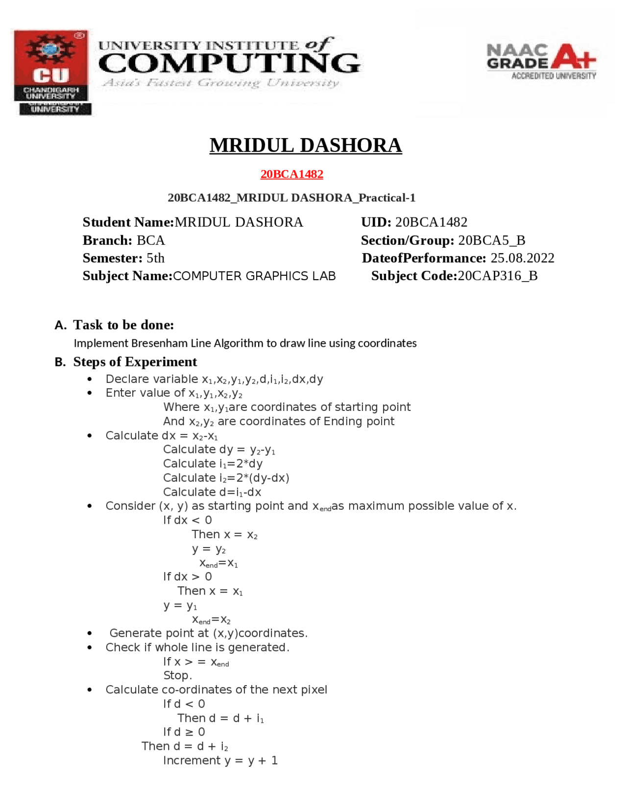 COMPUTER GRAPHIC LAB MST WORKSHEET AND QUIZ | Exercises Computer Graphics | Docsity