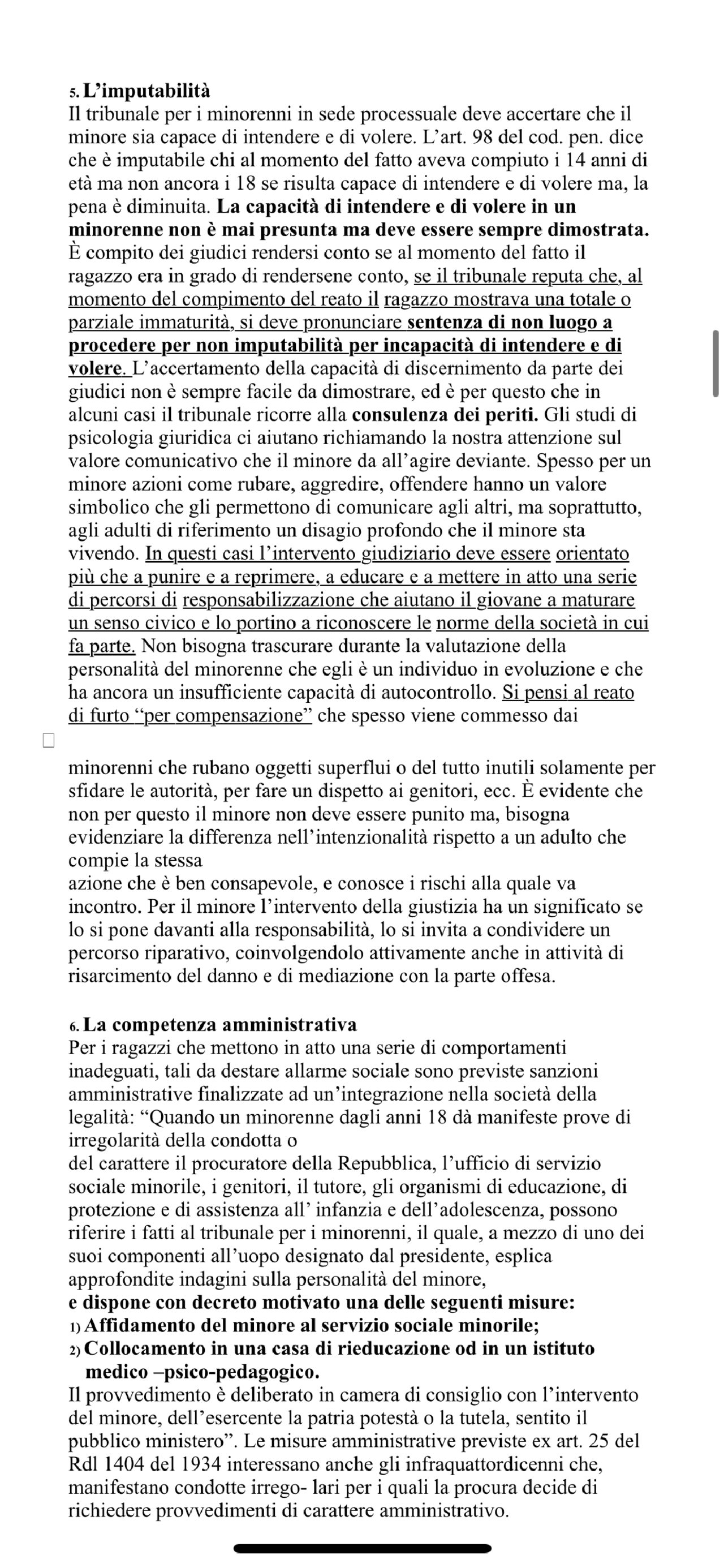 Riassunto Di Giustizia Schemi E Mappe Concettuali Di Pedagogia Docsity