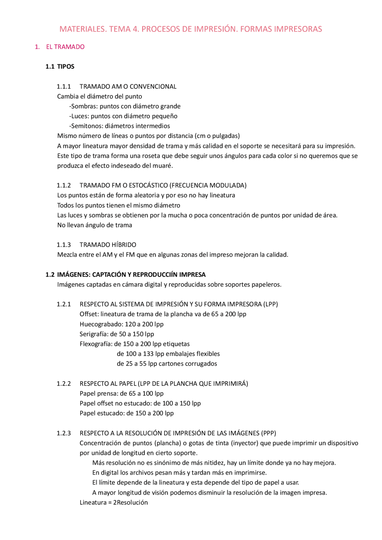 Materiales Diseño Gráfico Tema 4 Apuntes De Diseño Docsity