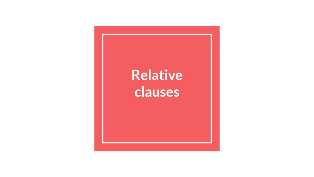 RELATIVE CLAUSES PRESENTATION POWERPOINT 2N BATXILLERAT | Apuntes de ...