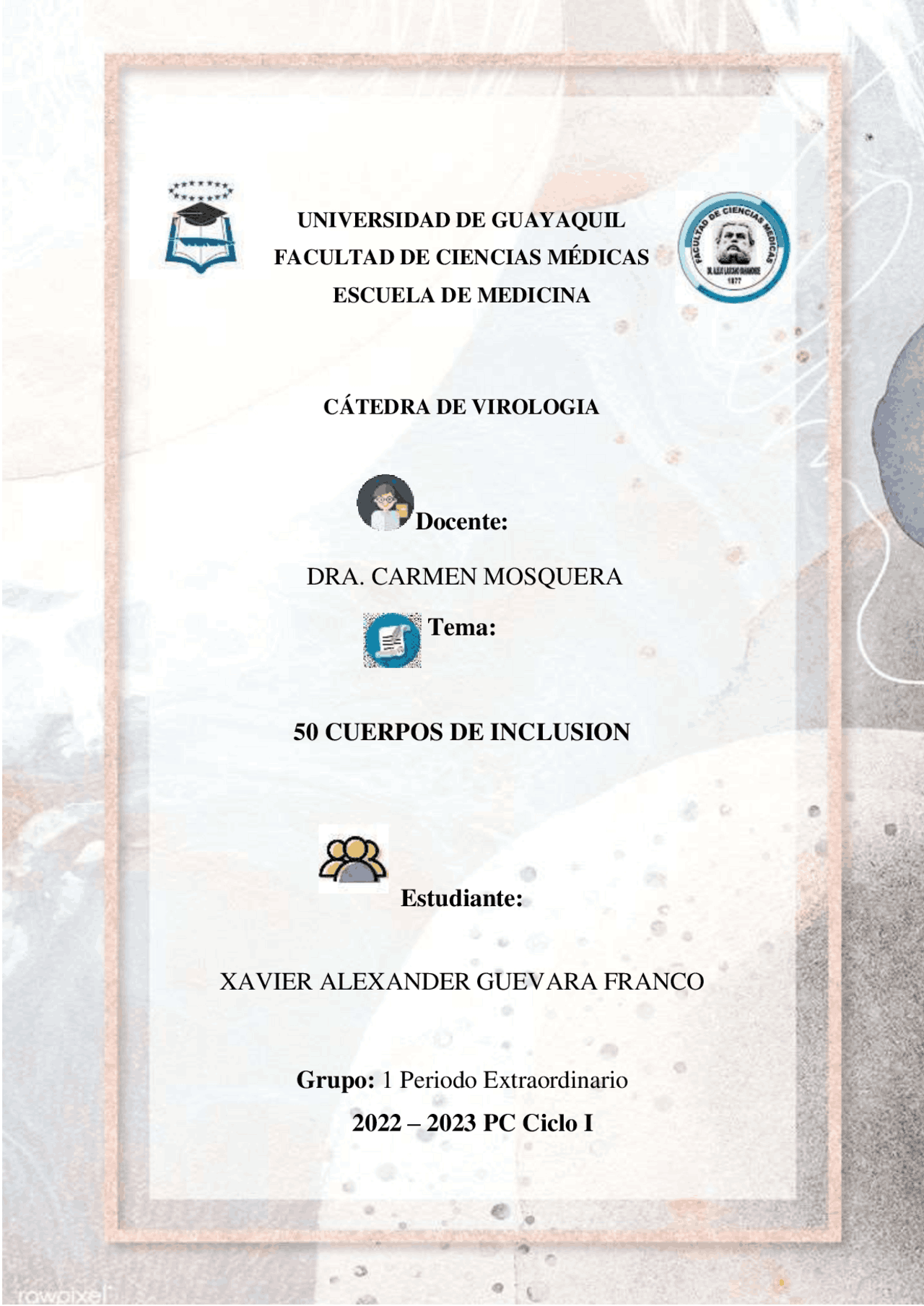 Cuerpos De Inclusion De Lo Virus Resúmenes De Virología Docsity