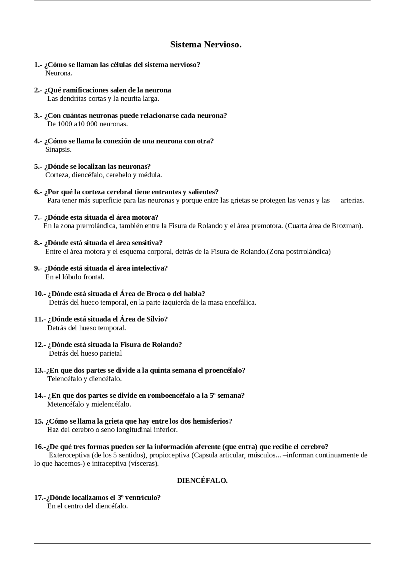 Anatomía Preguntas sobre todo los sistema del cuerpo humano,repaso ...