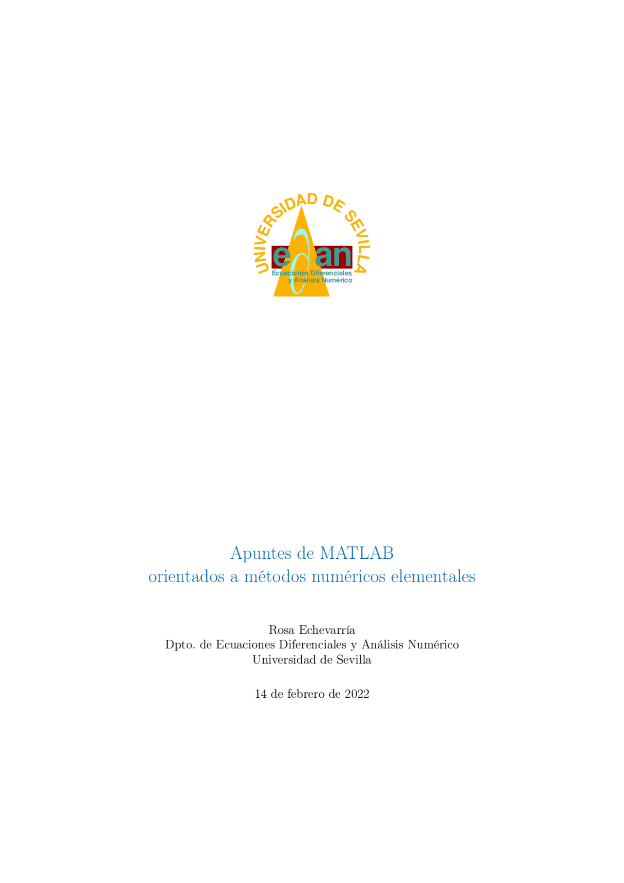 Apuntes De Matlab Metodos Numericos Apuntes De Ingeniería Docsity